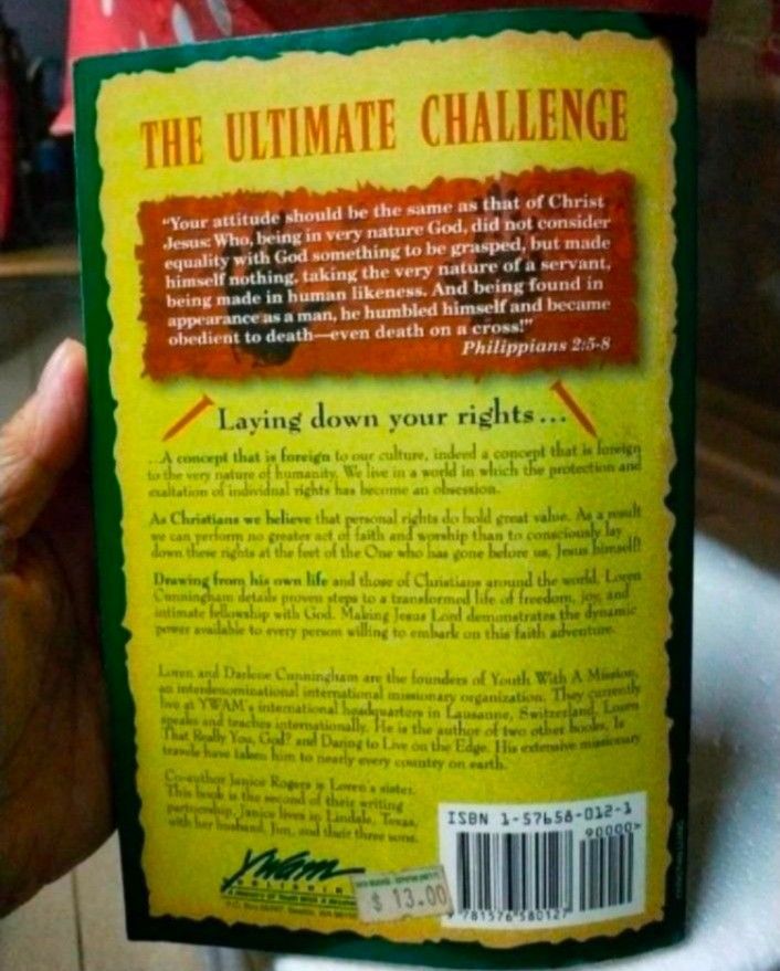 Making Jesus Lord, Hobbies & Toys, Books & Magazines, Fiction & Non ...