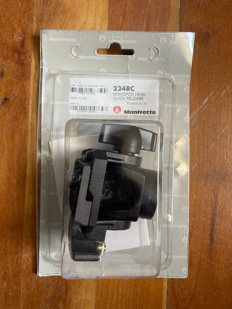 Manfrotto 234RC Monopod Head Quick Release on Carousell