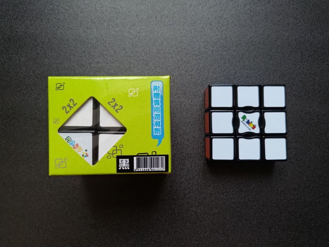 MARU 2x2x2 Speed Cubing Rubik's Cube + Rubiks.com 3x3x1 Rubik's Cube ...