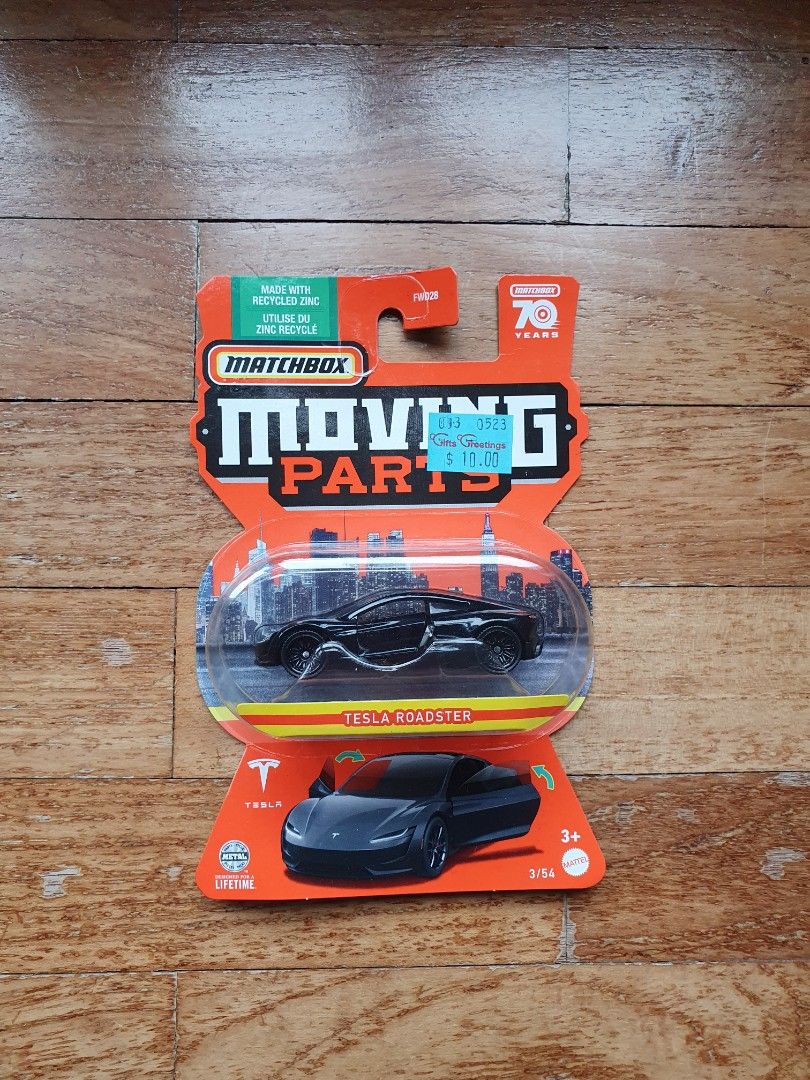 Moving Parts Tesla Roadster Matchbox, Hobbies & Toys, Toys & Games on ...