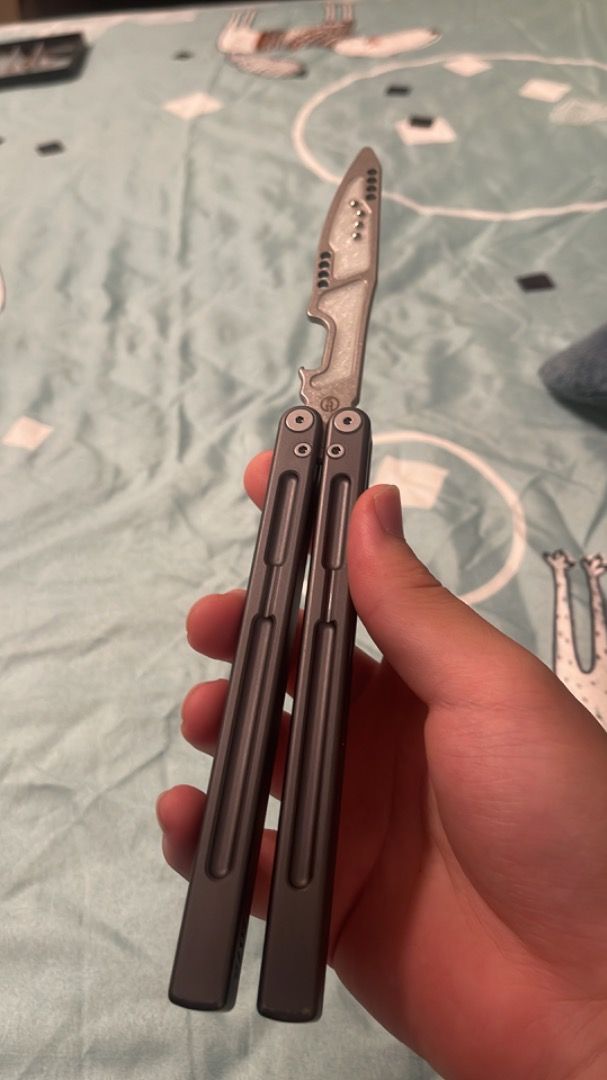 Maxace phantom balisong/butterfly knife trainer, Hobbies & Toys, Toys ...