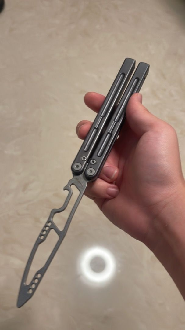Maxace phantom balisong/butterfly knife trainer, Hobbies & Toys, Toys ...