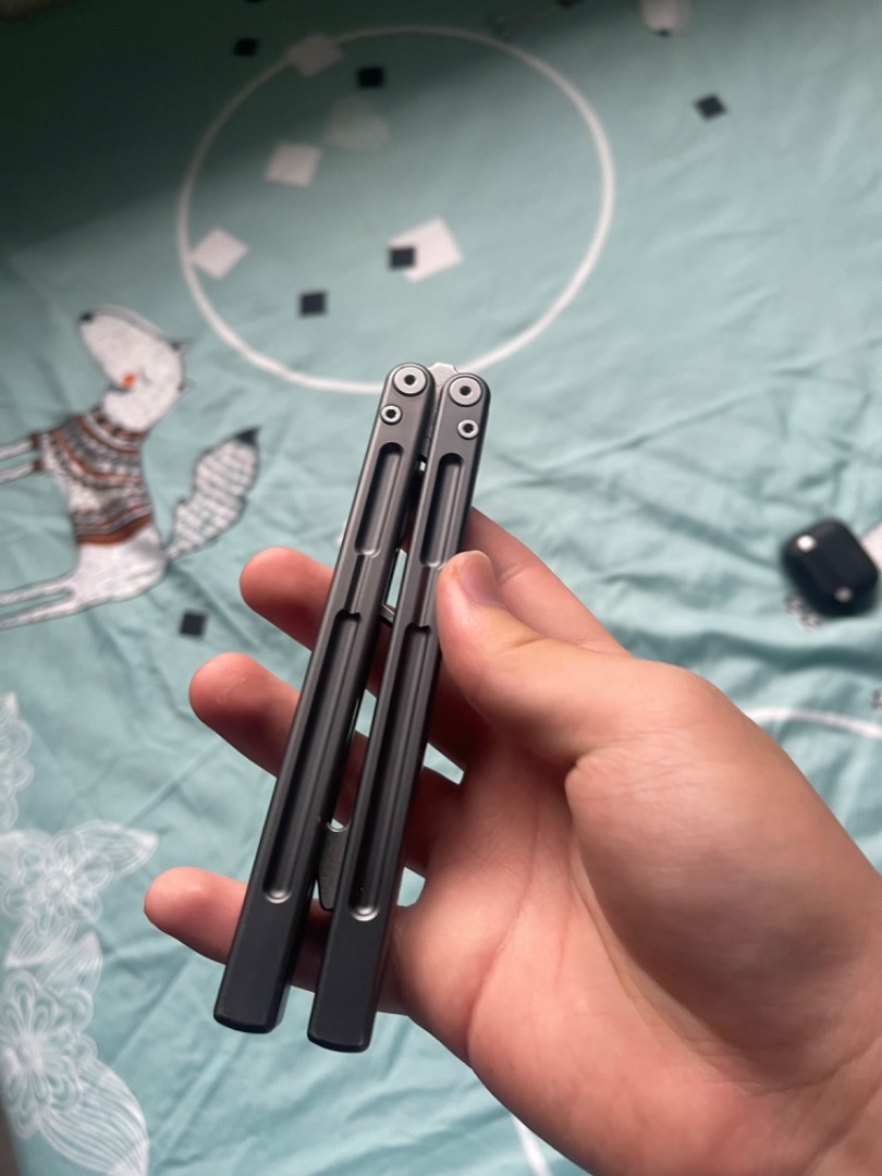 Maxace phantom balisong/butterfly knife trainer, Hobbies & Toys, Toys ...