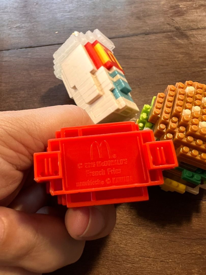 McDo Toys McDonald's collab with Nanoblocks, Hobbies & Toys ...