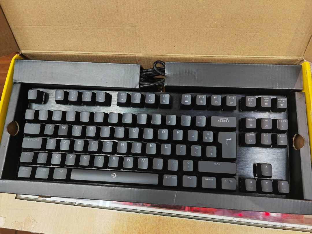 DREVO Tyrfing V2 RGB Mechanical Gaming Keyboard – 88-Key Tenkeyless ...
