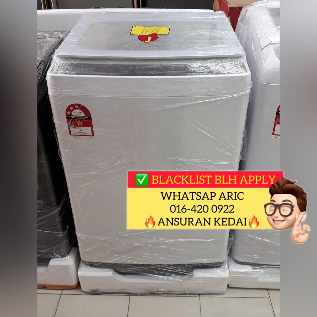 MESIN BASUH ANSURAN KEDAI, TV & Home Appliances, Washing Machines and ...