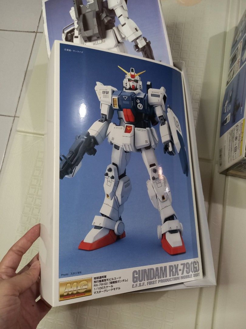 MG 1/100 GUNDAM RX-79(G) GROUND TYPE, Toys & Collectibles, Mainan di Carousell
