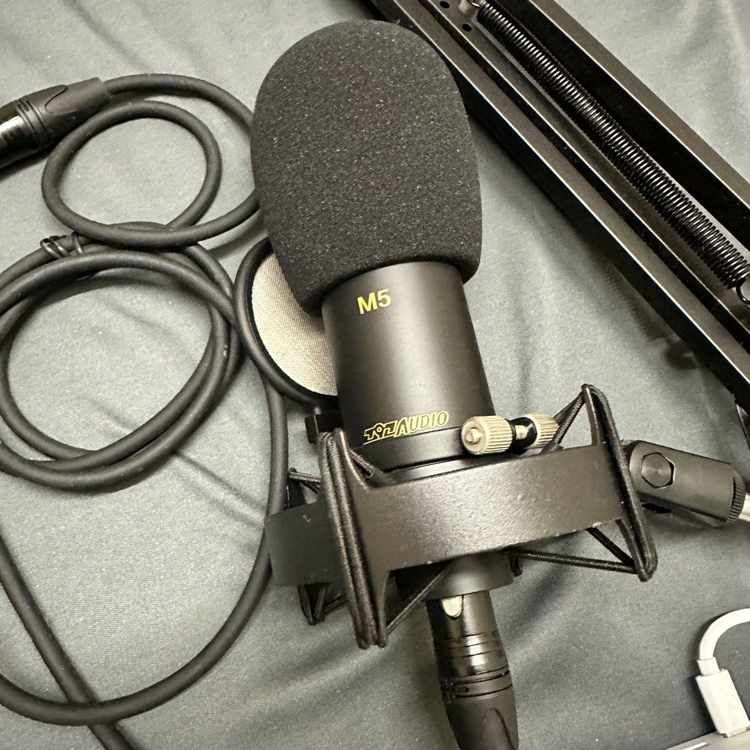 Microphone Beijing 797 Router set stand mic, Audio, Microphones on ...