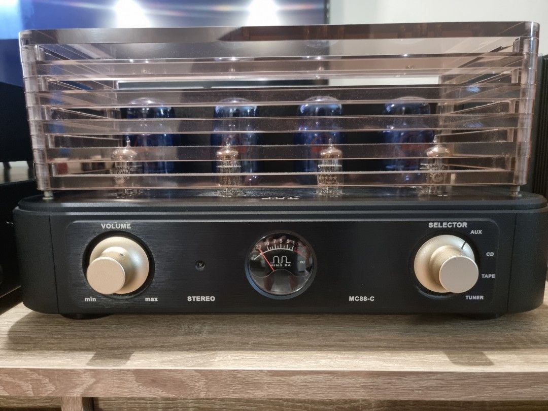 Mingda MC-88 integrated tube amp (KT88, 12AU7, 12AX7) tube amplifier ...
