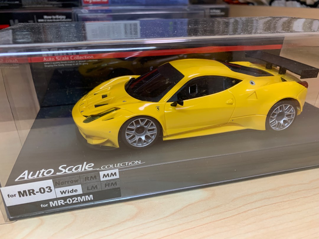 Mini -z Ferrari 458 GT2 body, 興趣及遊戲, 玩具 & 遊戲類 - Carousell