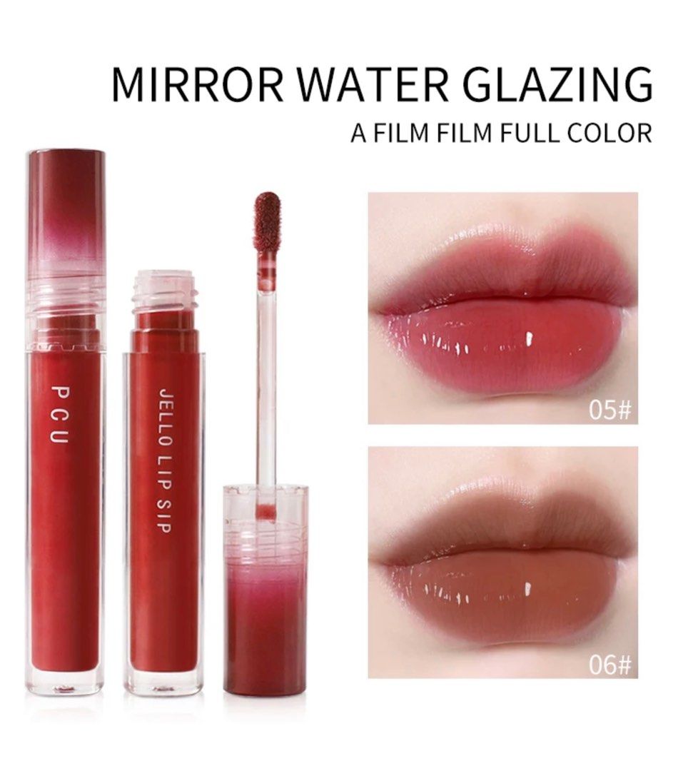 Mirror Water Gloss Lip Tint Liquid Lipstick Daily Comfortable and Pure ...