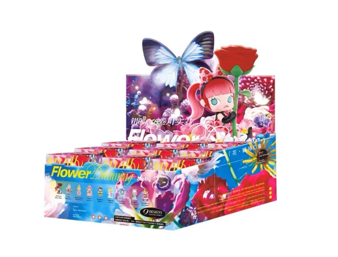 MOLLY FLOWER DREAMING POPMART / FULL SET / SINGLE BLIND BOX / ABLE TO ...