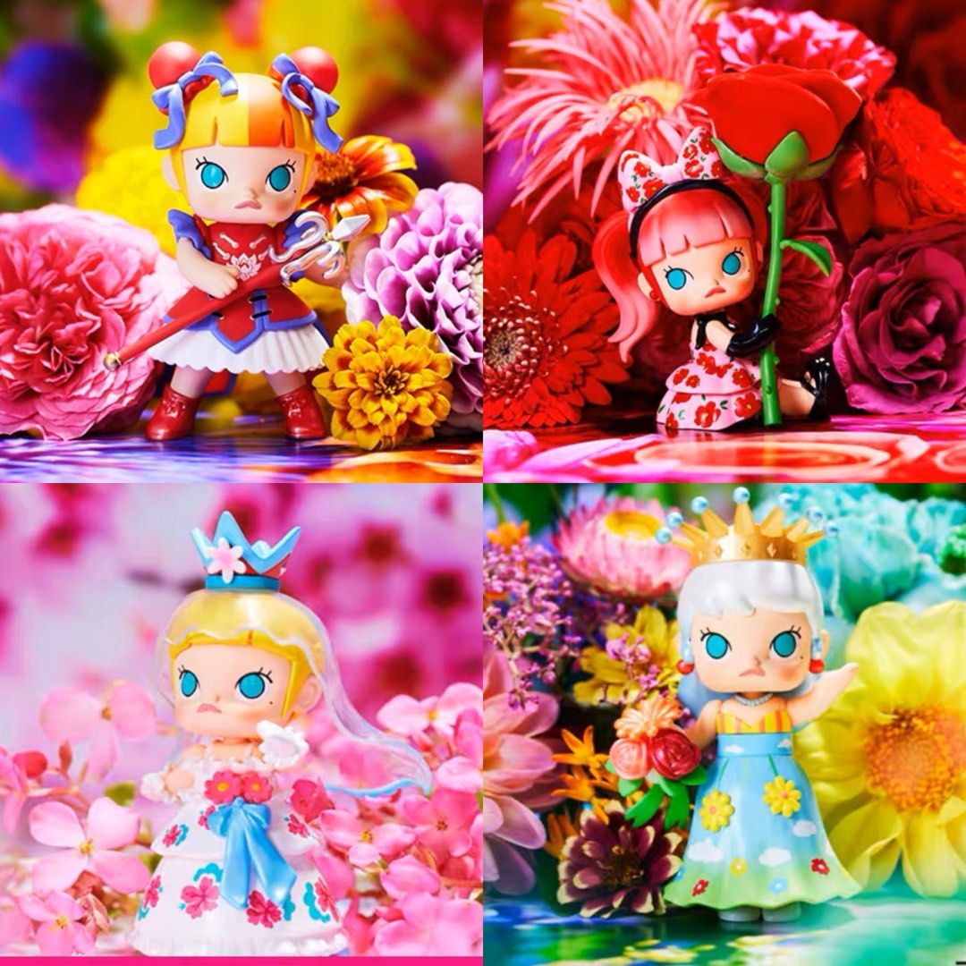 MOLLY FLOWER DREAMING POPMART / FULL SET / SINGLE BLIND BOX / ABLE TO ...
