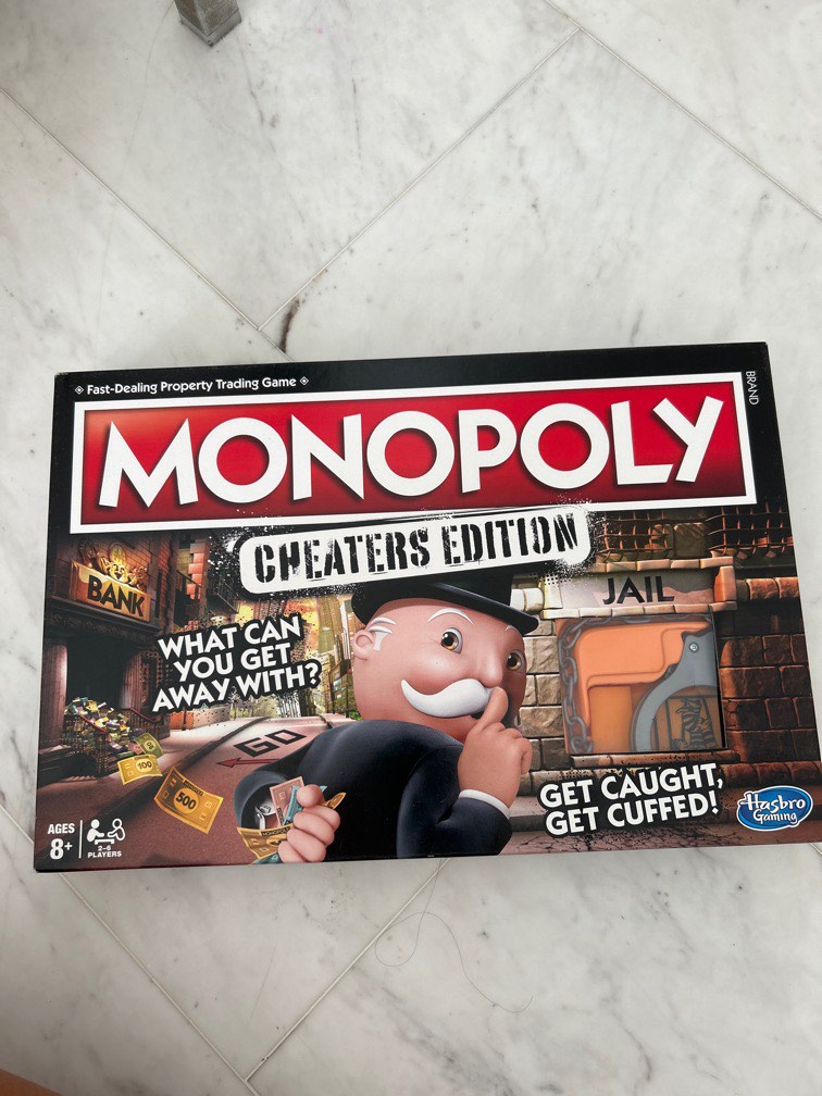 Monopoly cheater edition, Hobbies & Toys, Toys & Games on Carousell