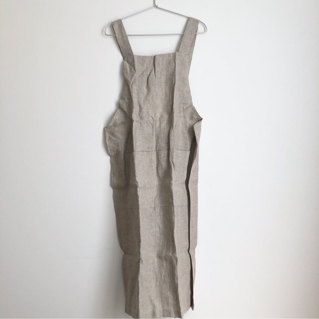 MUJI Linen Apron, Furniture & Home Living, Kitchenware & Tableware ...