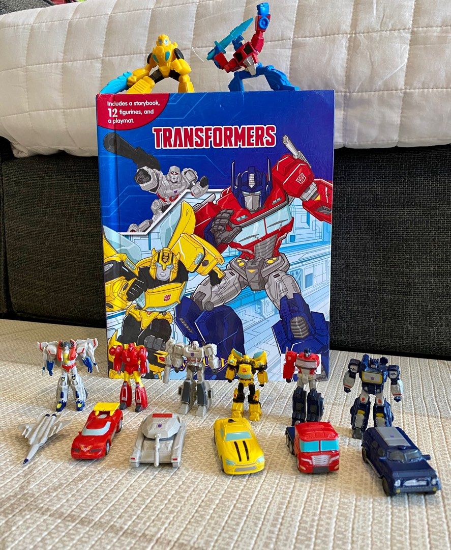 My Busy Books Transformers (includes story, 2 figurines and play-mat ...