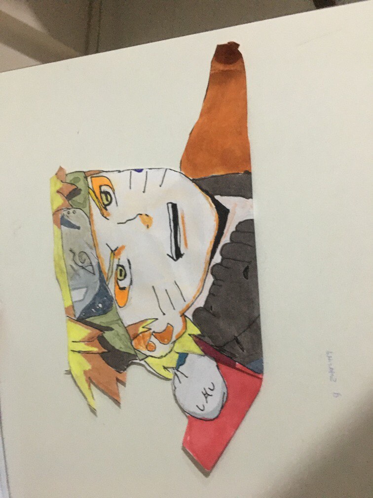 Naruto self drawn picture, Hobbies & Toys, Stationery & Craft, Art ...