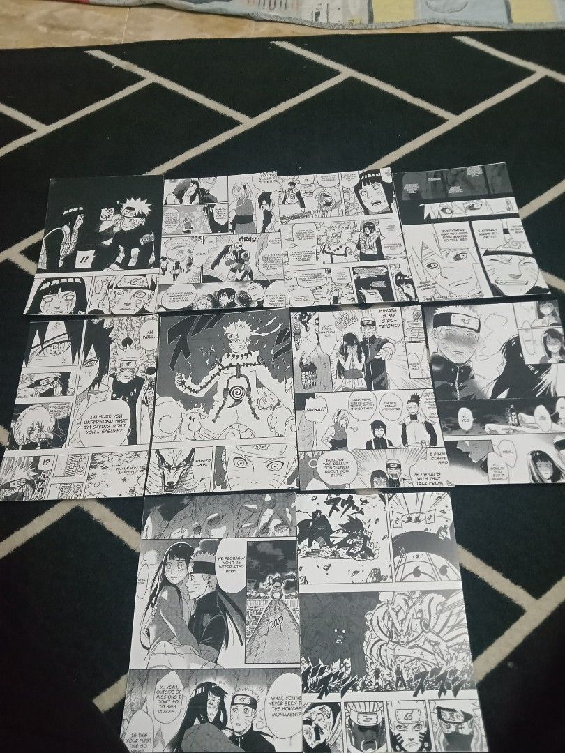 Naruto Wall Collage Kit, Hobbies & Toys, Books & Magazines, Comics ...