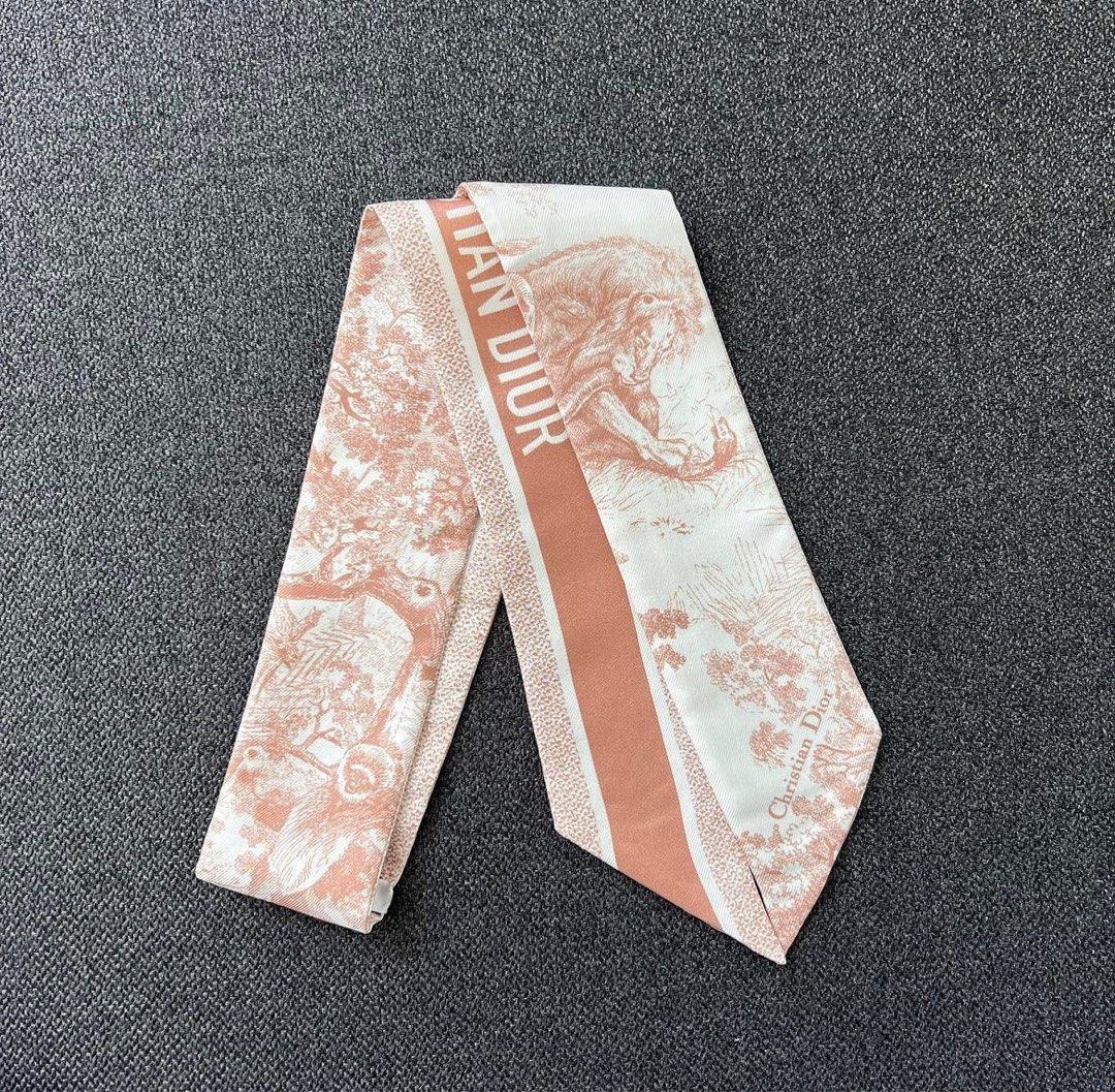 New Dior Twilly Silk Pink, Women's Fashion, Watches & Accessories ...