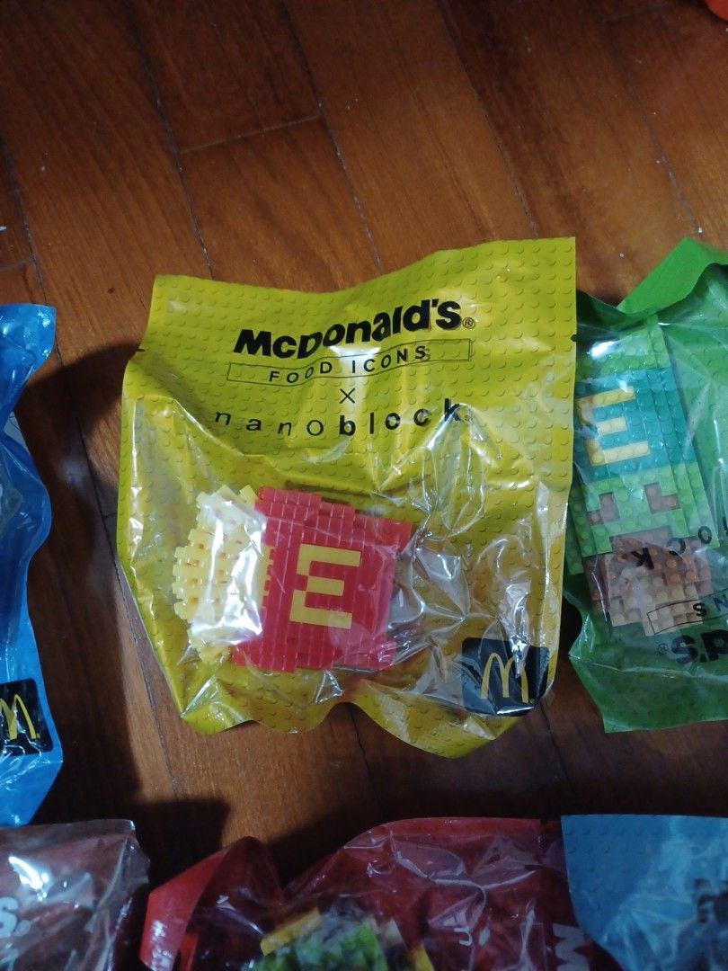 NEW Nano Blocks McDonald's MacDonald's Food Items FULL SET NIP, Hobbies ...