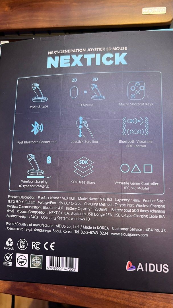 Nextick Joystick Controller by Aidus, Video Gaming, Gaming Accessories, Controllers on Carousell