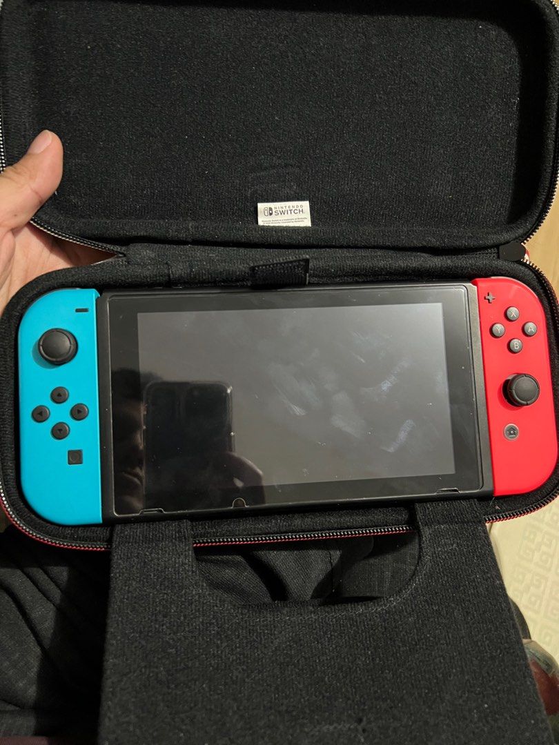 Nintendo switch v2 jailbreak 128gb, Video Gaming, Video Game Consoles ...