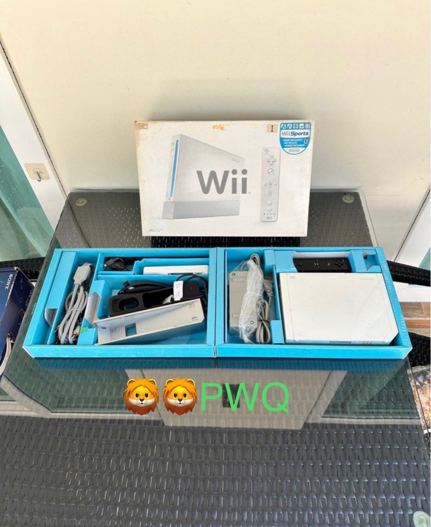 Nintendo Wii Console Full Boxed Set + Warranty, Video Gaming, Video ...