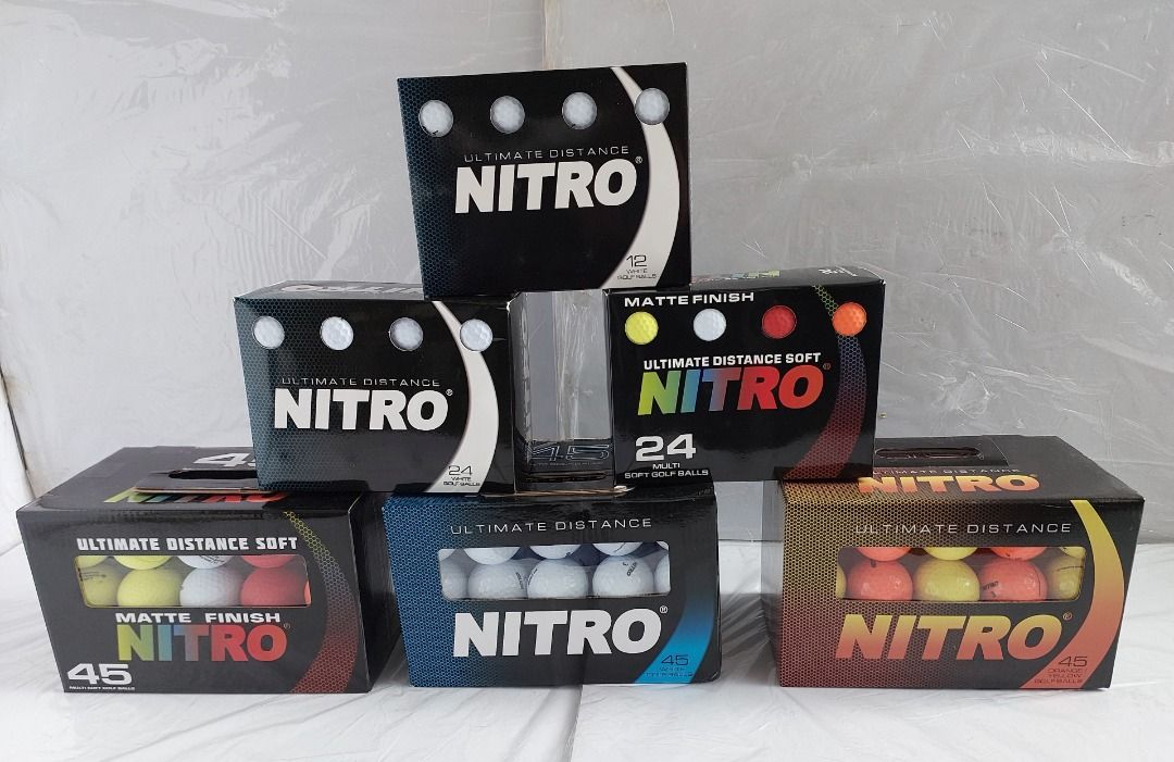 Nitro Golf Ball Assorted Packs NewUSA on Carousell