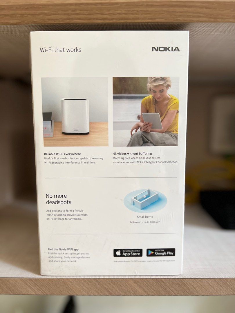 Nokia WiFi Beacon 1, Computers & Tech, Parts & Accessories, Networking ...