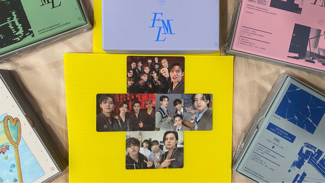 [OFFICIAL] SEVENTEEN FML DELUXE VERSION, Hobbies & Toys, Memorabilia ...