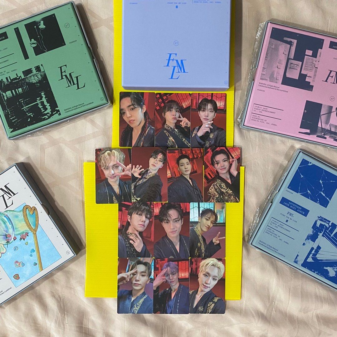 [OFFICIAL] SEVENTEEN FML DELUXE VERSION, Hobbies & Toys, Memorabilia ...