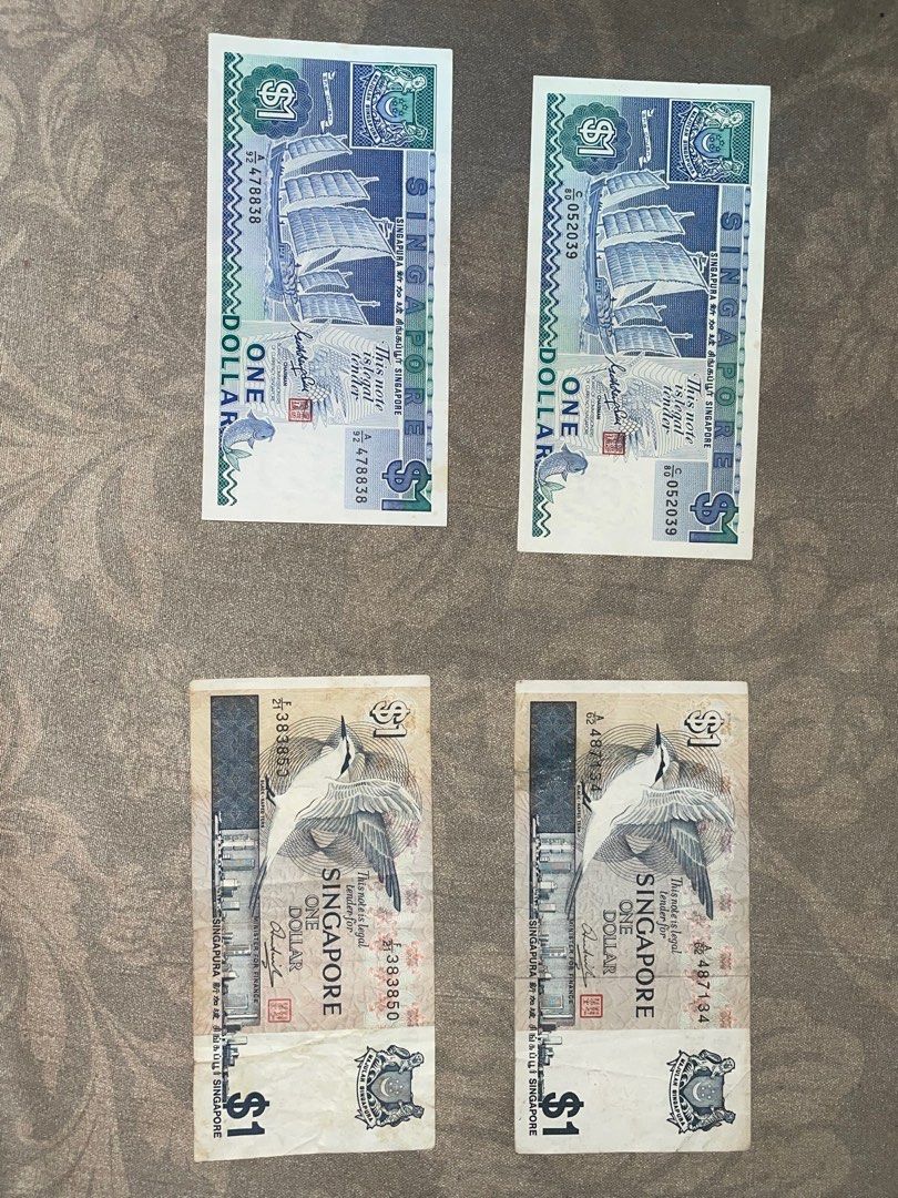 Old Singapore $1 Note, Hobbies & Toys, Memorabilia & Collectibles ...
