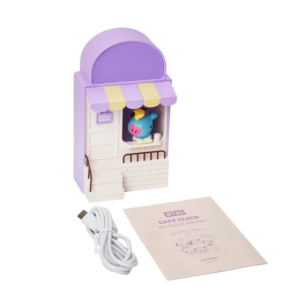 ON HAND BT21 My Little Buddy Cafe LED Clock ( bts mang koya ...