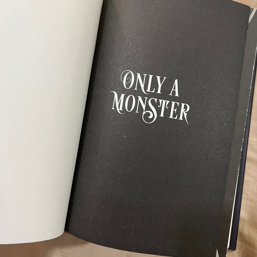 Only a Monster by Vanessa Len (Hardcover) on Carousell