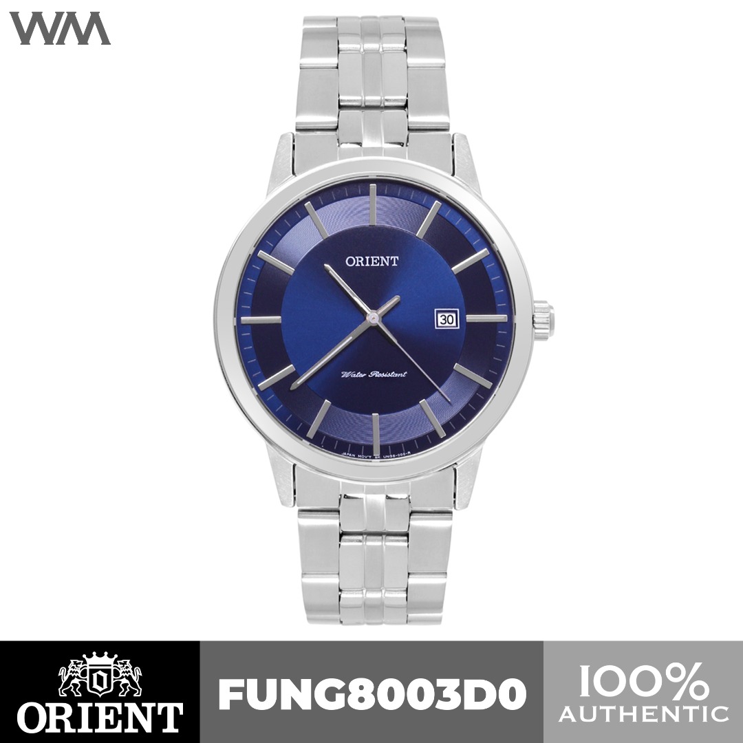 Orient Blue Dial Quartz Watch FUNG8003D0 on Carousell