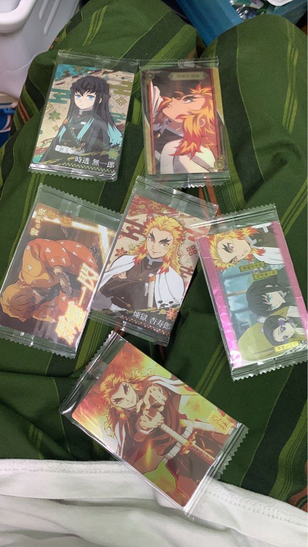 Original Bandai Collection card Demon Slayer Card Hashira, Hobbies ...