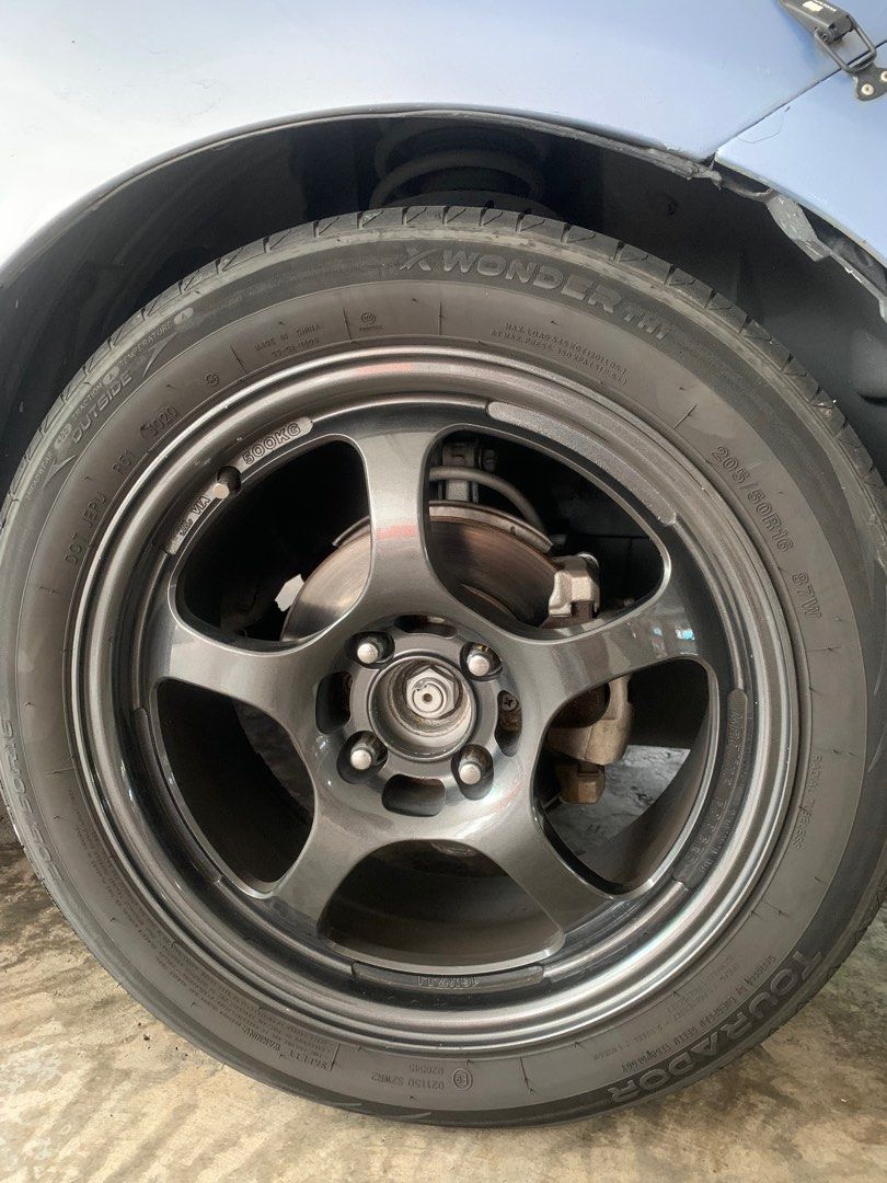 Original magline forged rims 16inch, Car Accessories, Tyres & Rims on ...