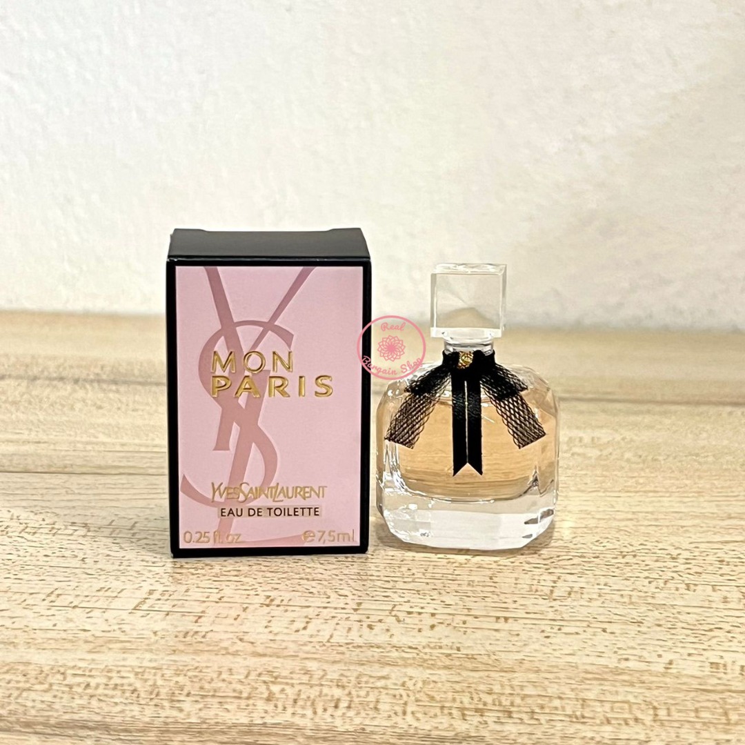[Original] YSL Mon Paris Eau De Toilette 7.5ml [Miniature], Beauty ...