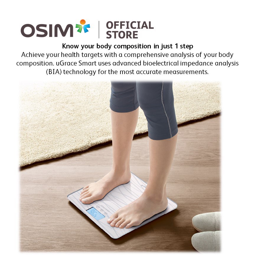 * 1yr Warranty* Osim uGrace Smart Body Composition Monitor weighing ...