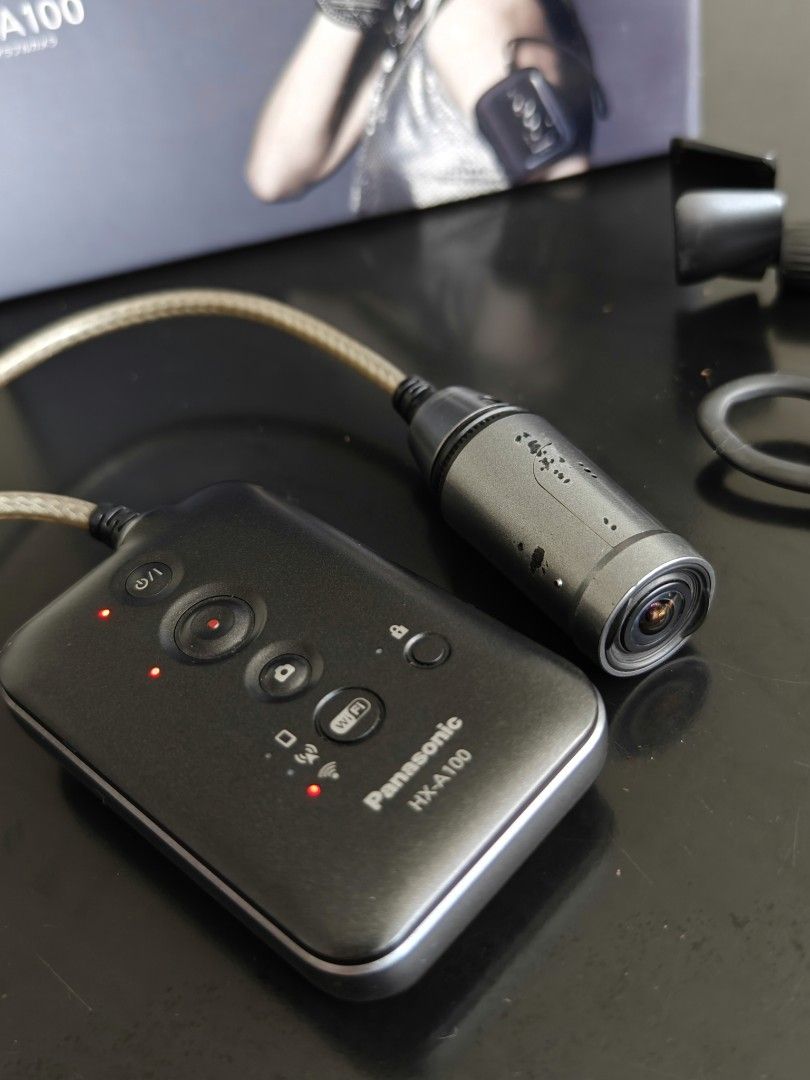 Panasonic wearable camera, Photography, Video Cameras on Carousell