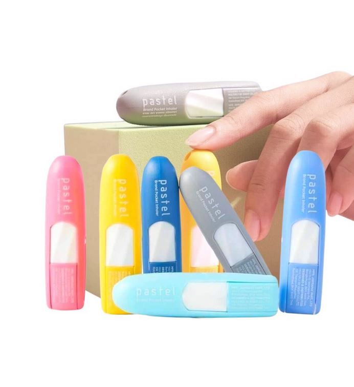 Pastel Inhaler, Health & Nutrition, Medical Supplies & Tools on Carousell