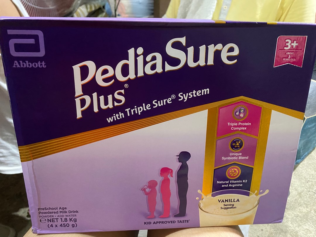 Pediasure plus 3+ 1.8kg, Babies & Kids, Nursing & Feeding ...