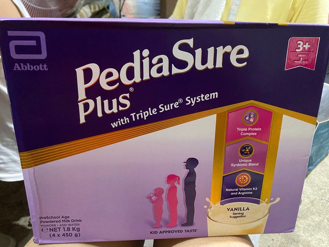 Pediasure plus 3+ 1.8kg, Babies & Kids, Nursing & Feeding ...