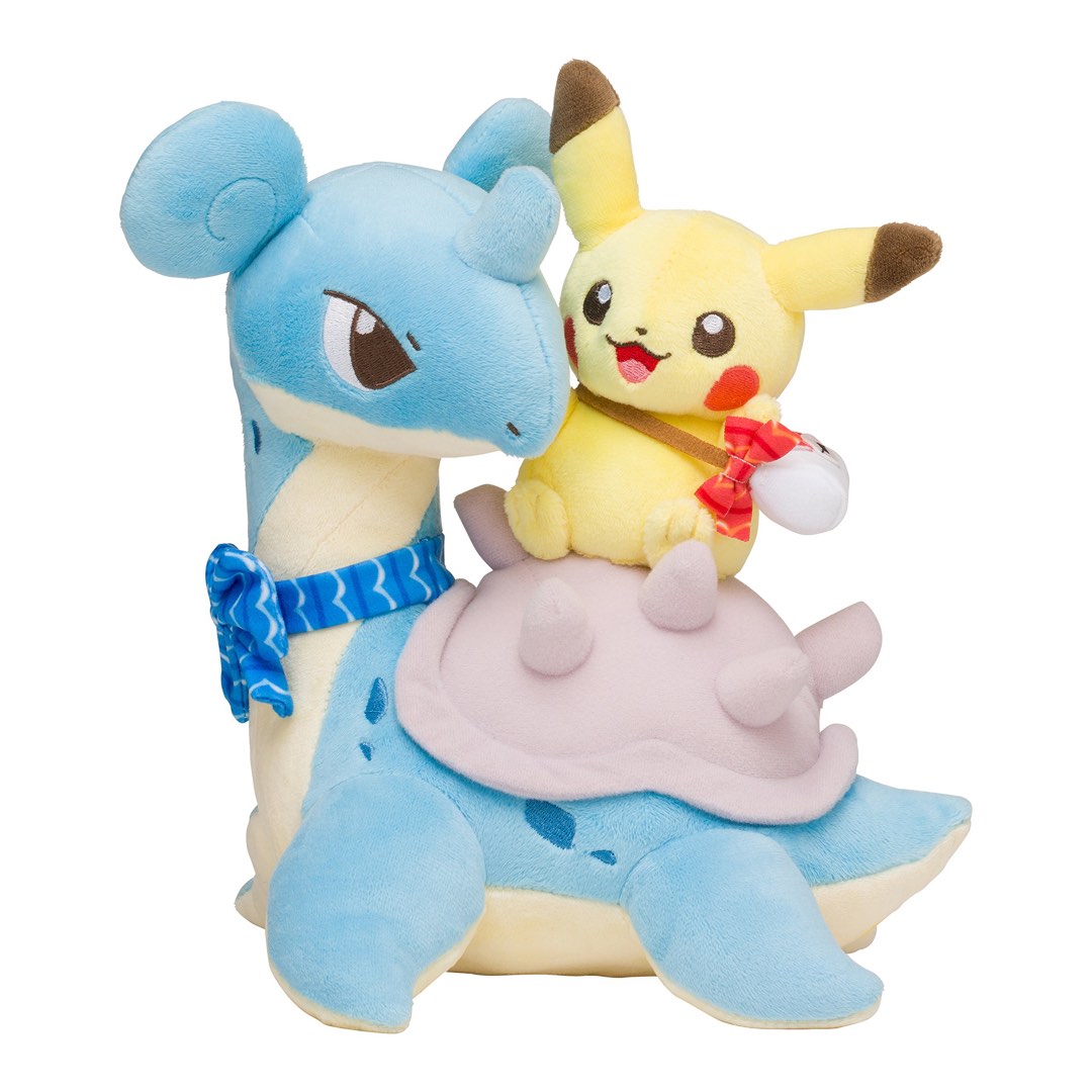 Pikachu Riding Lapras Plushie LIMITED EDITION, Hobbies & Toys, Toys ...