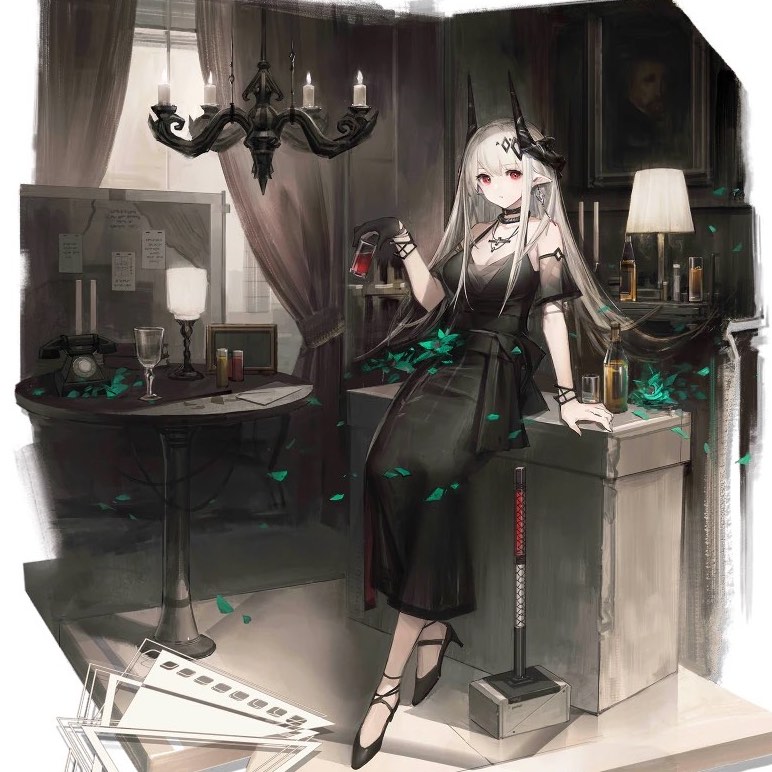 [PO] Arknights Mudrock Obsidian Cosplay Ambience Synesthesia Moneyjoy, Hobbies & Toys ...