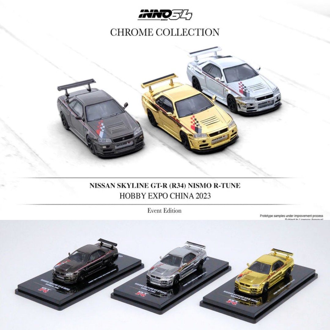 Inno 64 INNO64 Hobby China Expo Exclusive Set of 3 Nissan Skyline GT ...