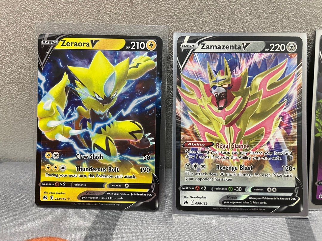 Pokemon Crown Zenith Vmax, Hobbies & Toys, Toys & Games on Carousell