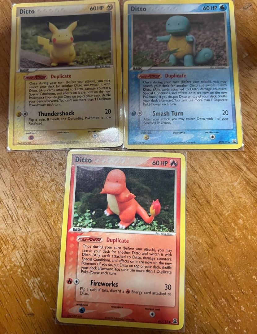 Pokemon Ditto EX Delta Species / Generations Radiant Collection / World ...