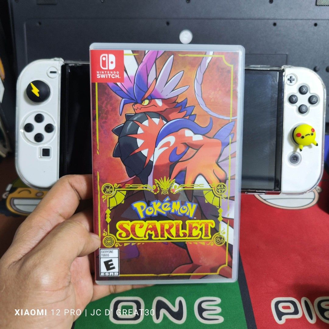 Pokemon Scarlet switch game, Video Gaming, Video Games, Nintendo on ...