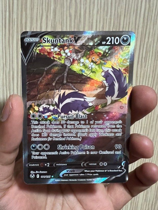 Pokemon TCG Skunktank Alternate Art, Hobbies & Toys, Toys & Games on ...